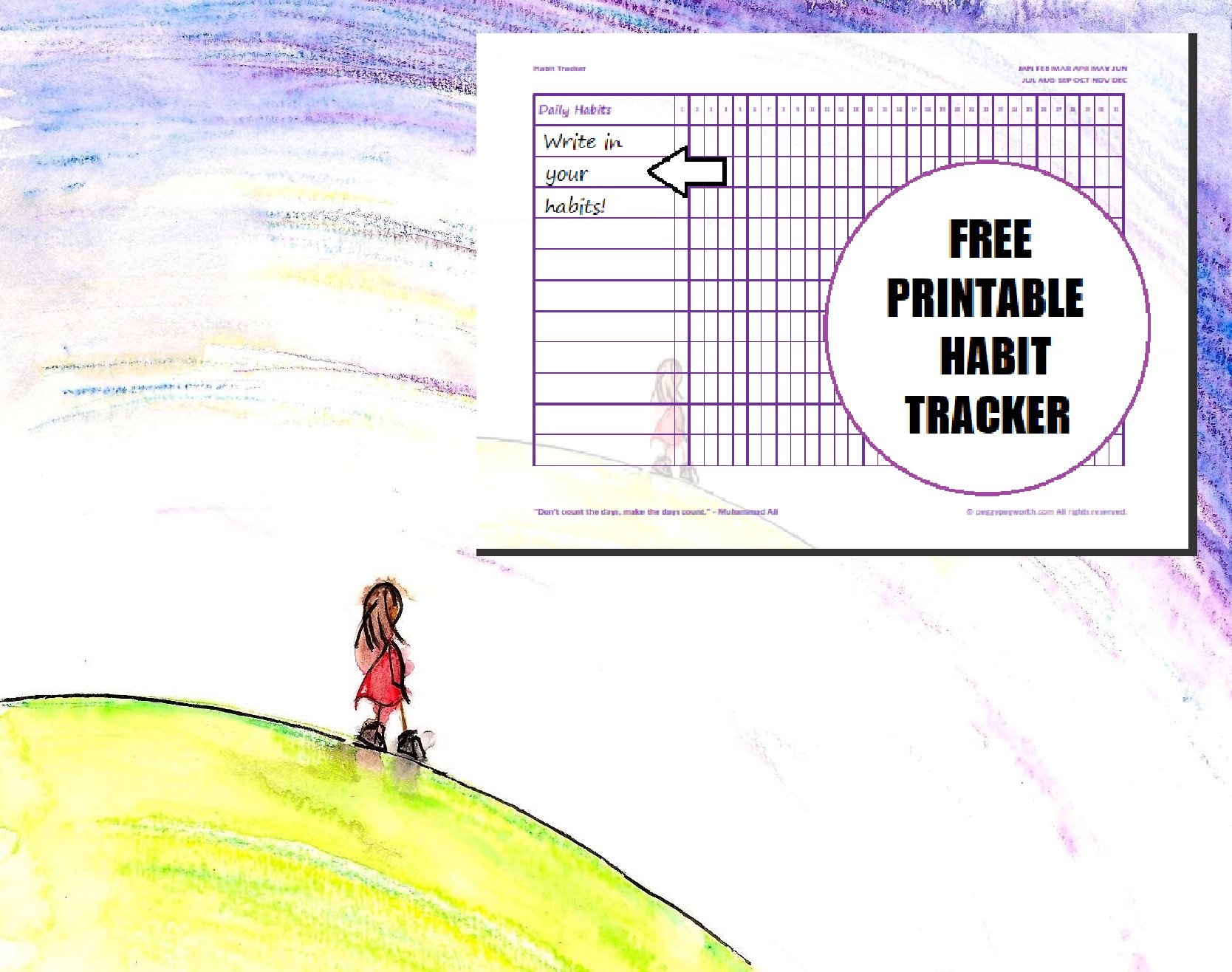 How to Change Your Daily Habits in the New Year – Peggy Pegworth